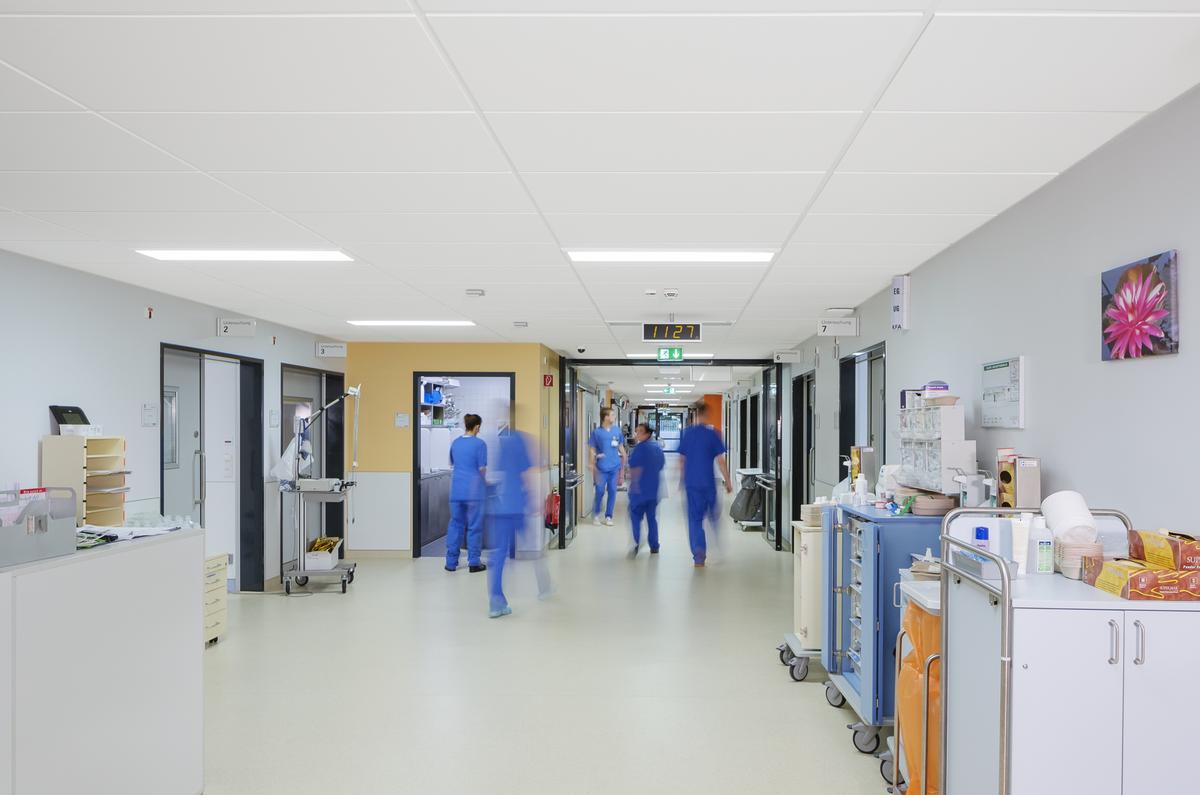 Ecophon Hygiene Meditec™ E | suspended acoustic ceiling